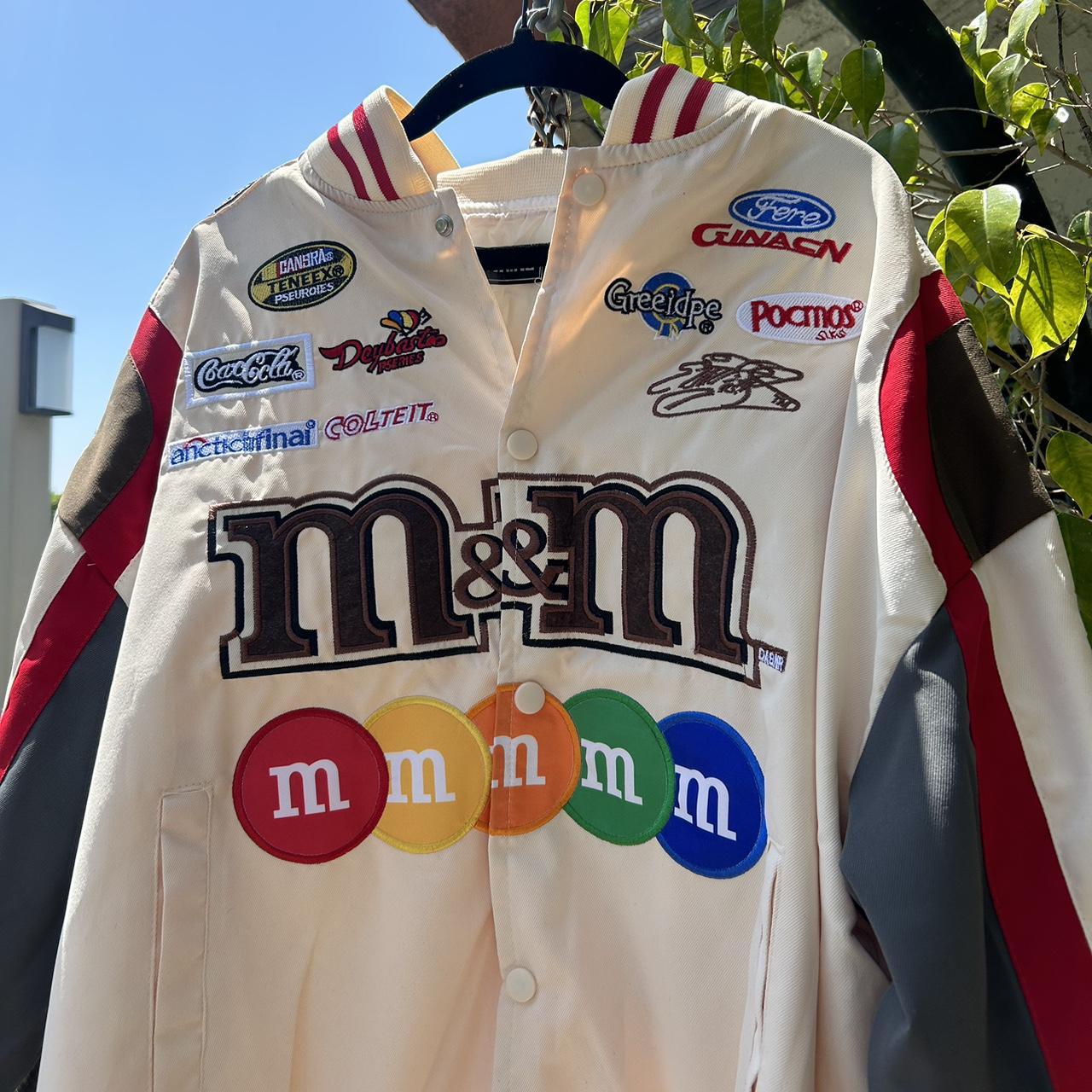 M&M Vintage Racing Jacket Brand New ANY SIZE XS, S,... - Depop