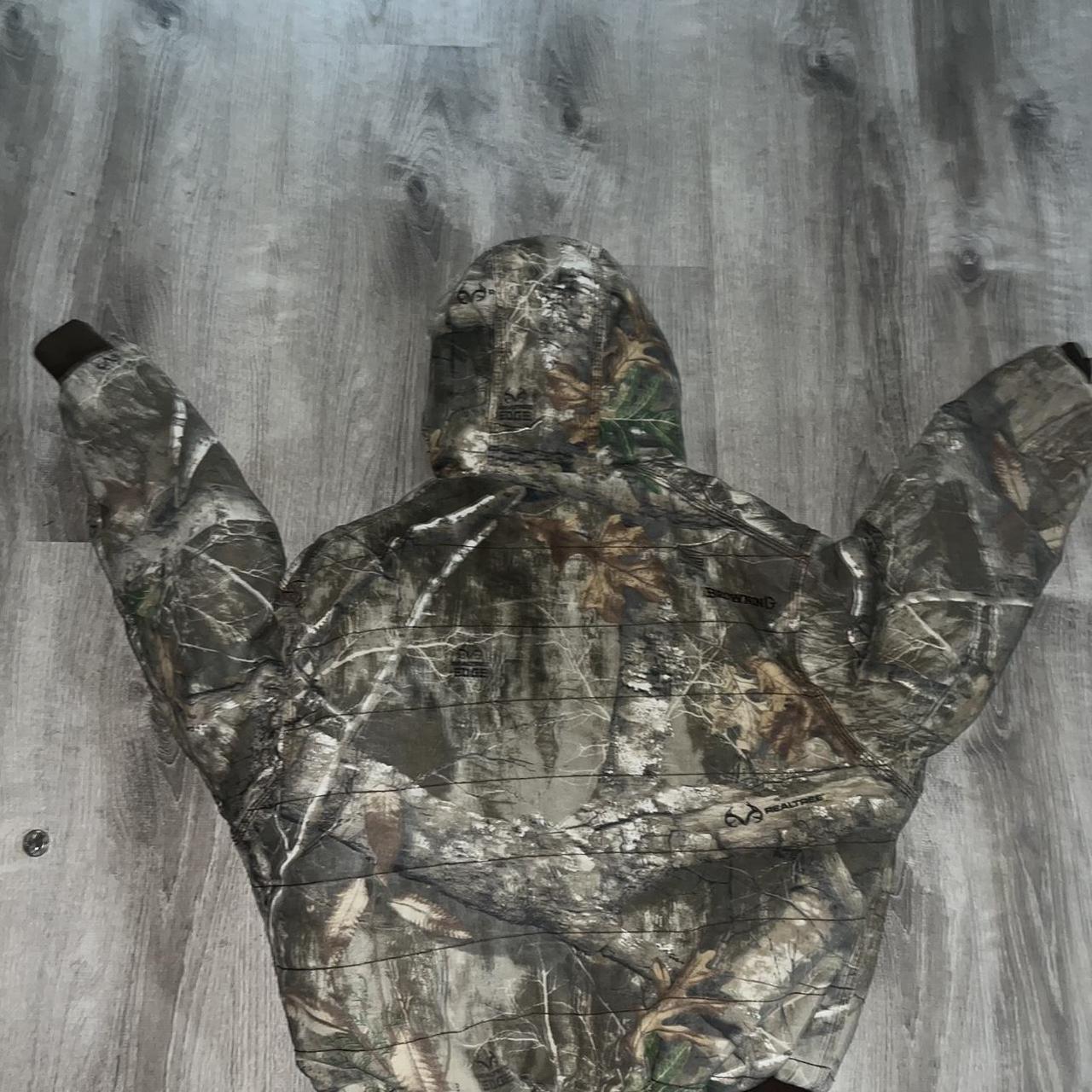 Realtree Mens Work To Hunt Reversible Jacket Size... - Depop