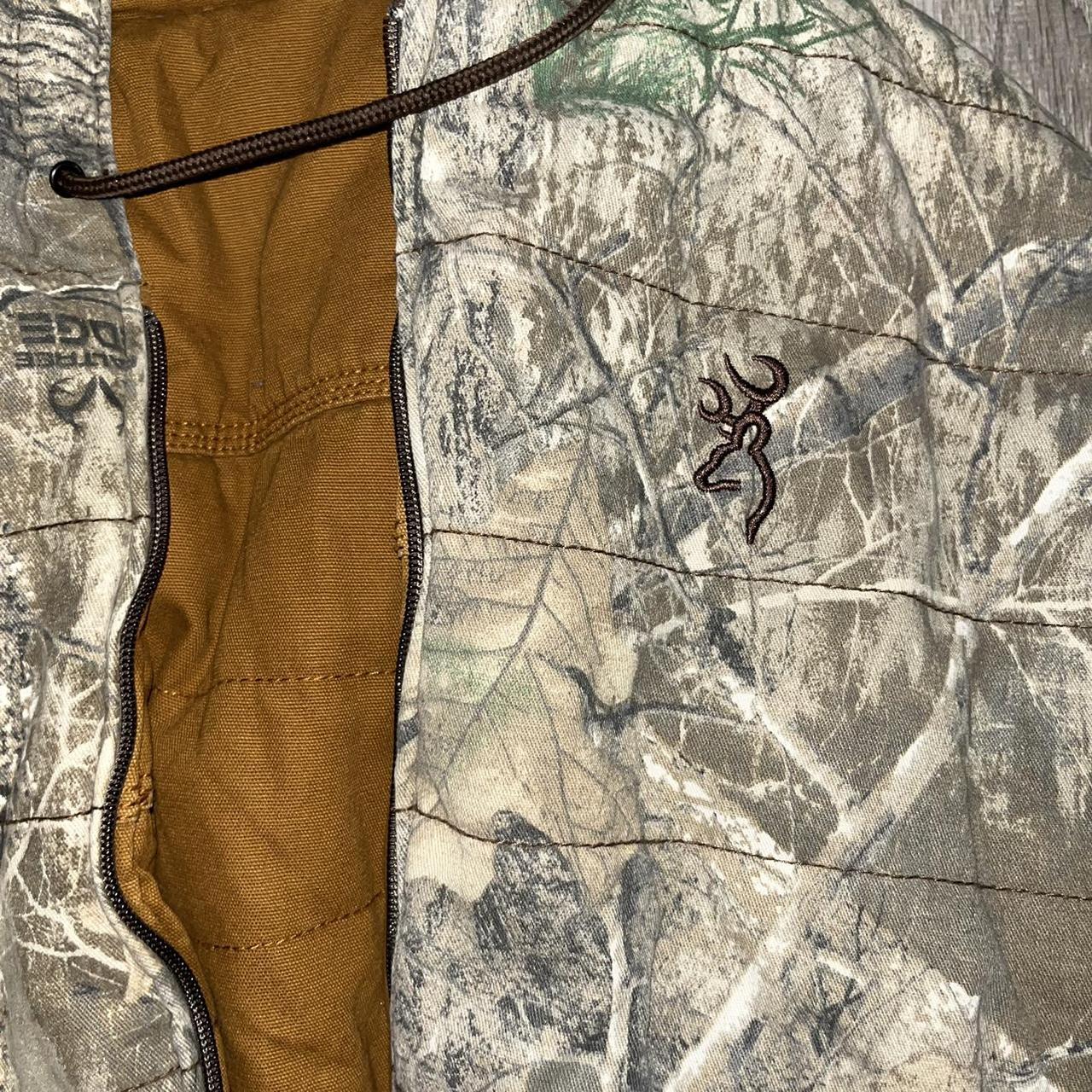 Realtree Mens Work To Hunt Reversible Jacket Size... - Depop