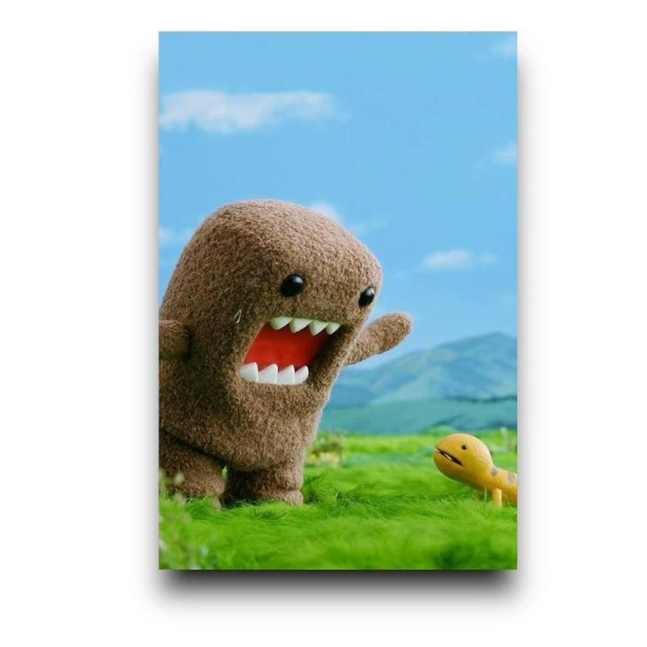 (61) DOMO poster - Laser paper/ Cardstock... - Depop