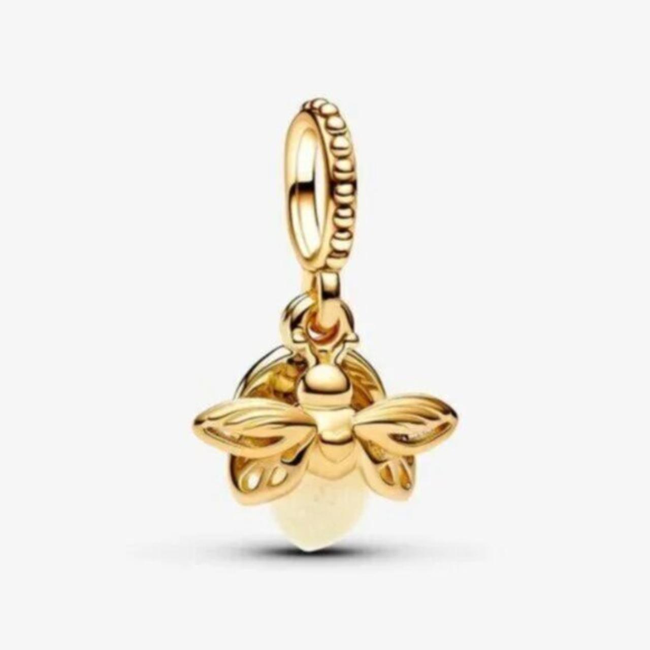 Pandora Glow-in-the-dark Firefly Dangle Charm All... | Depop