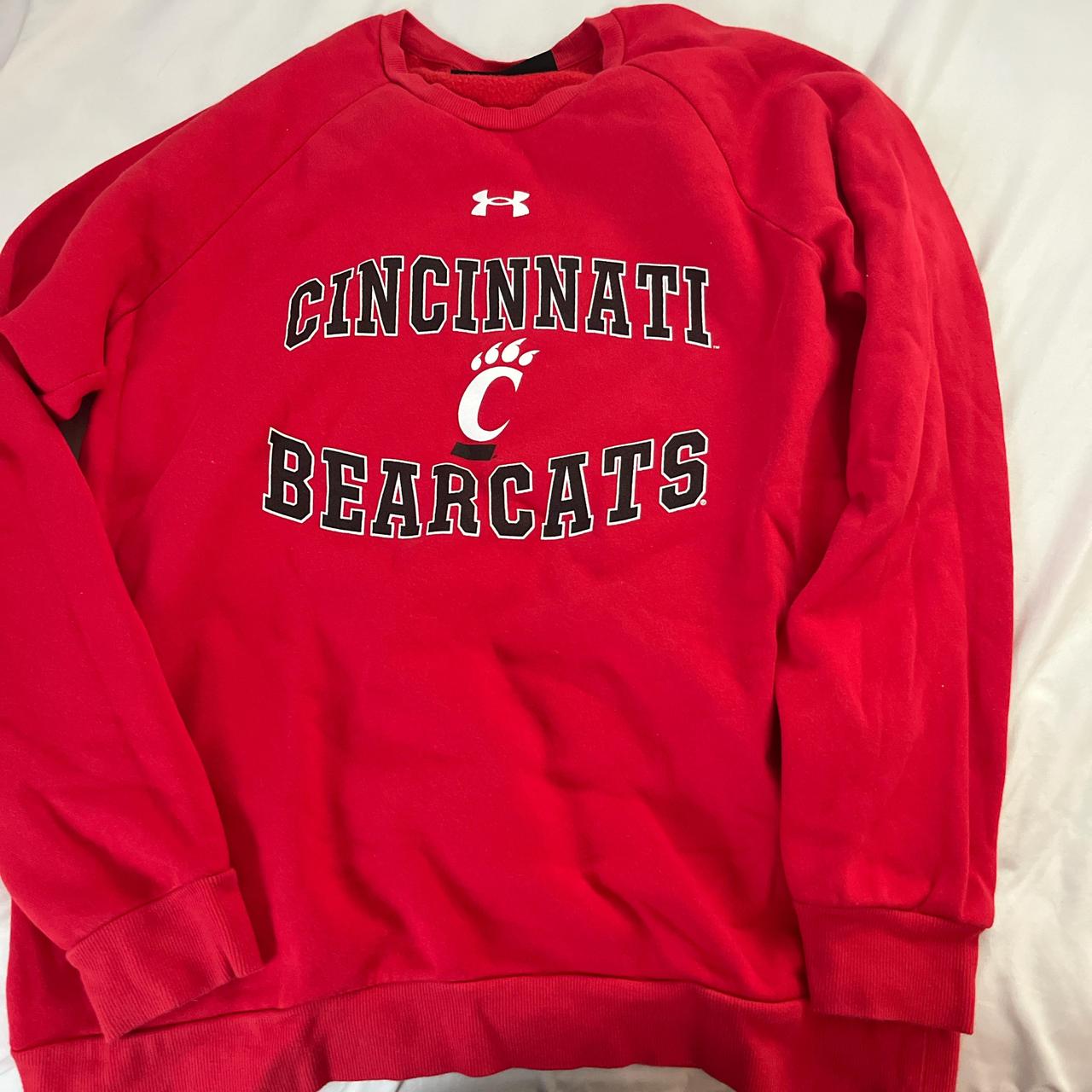 under armour cincinnati bearcats sweatshirt. never... - Depop