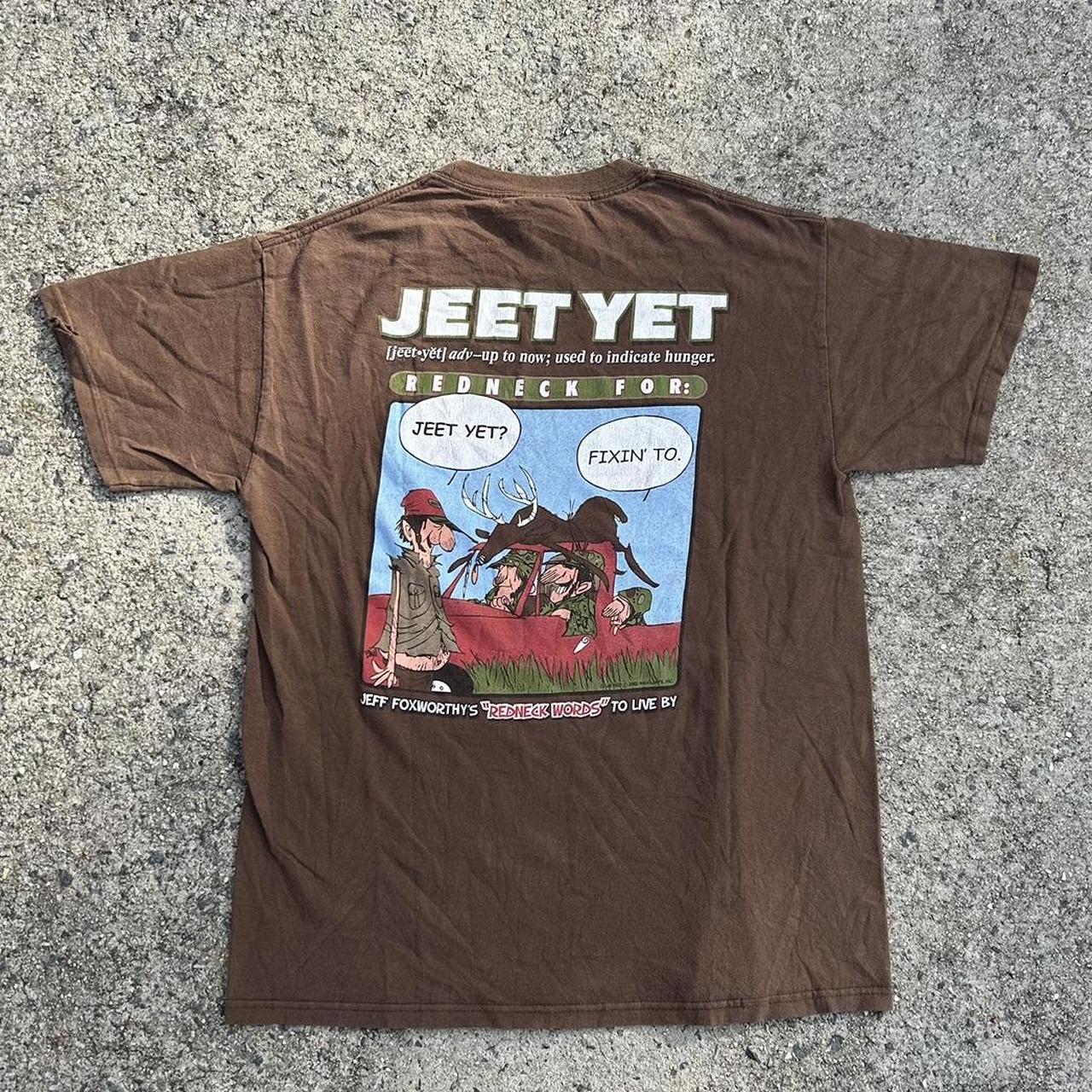 VTG 2002 Redneck Comedy T-shirt “jeet yet?” (Did... - Depop
