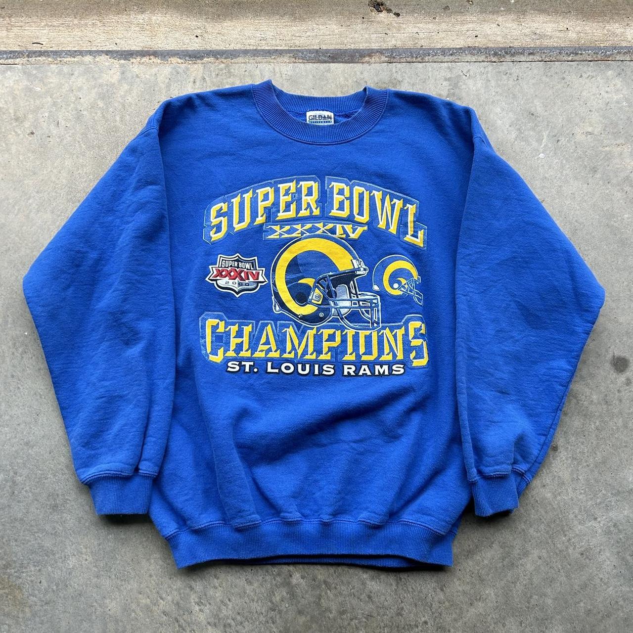 Vintage 2000 St Louis Rams Super Bowl 34 / XXXIV... | Depop