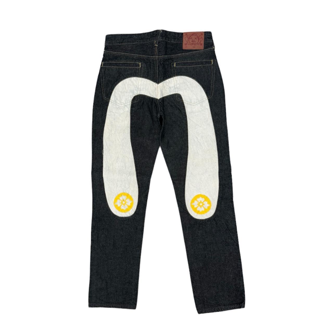 Authentic Evisu Japanese selvedge denim jeans 〽️ -... - Depop