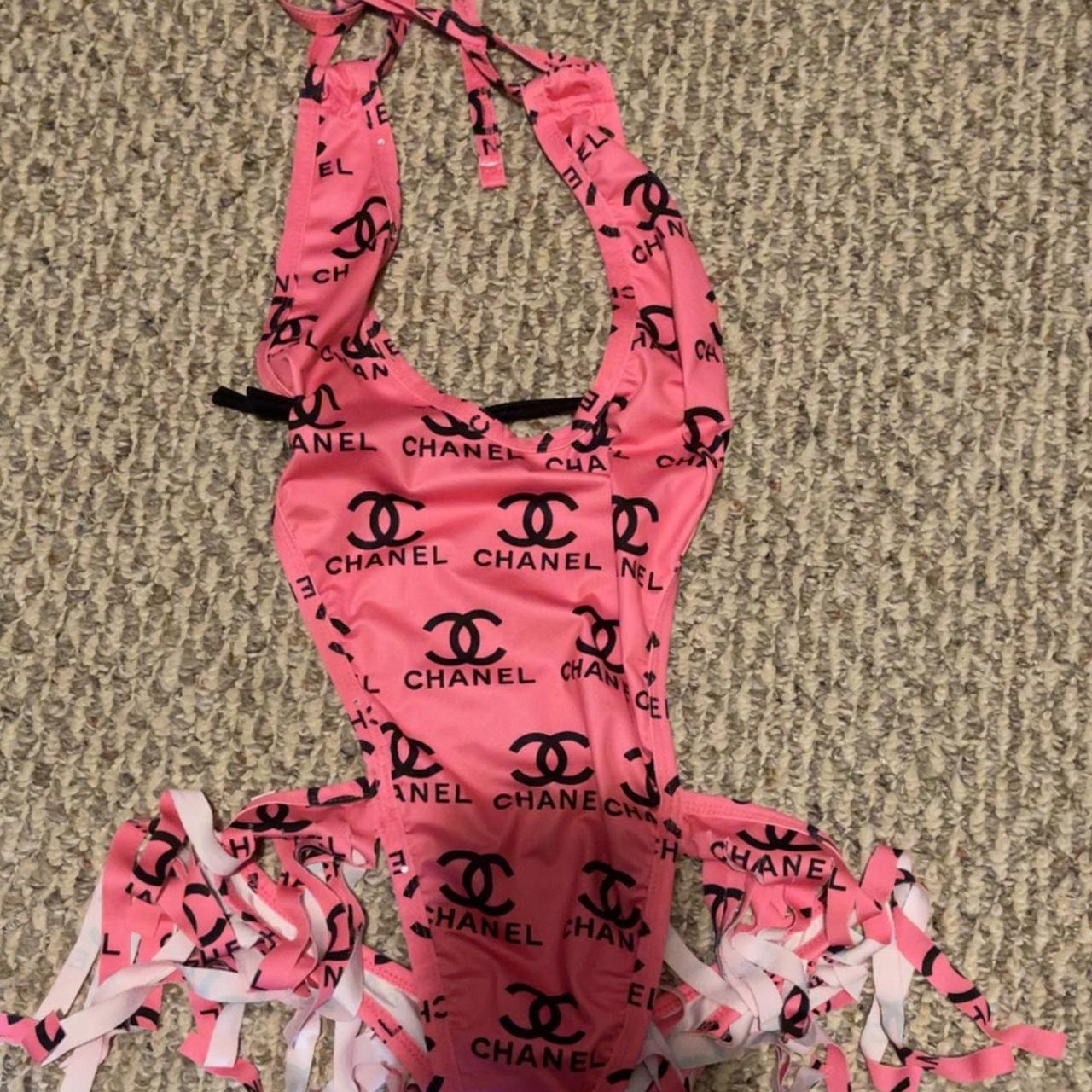 Dancer outfit with strings hanging on the side of... - Depop