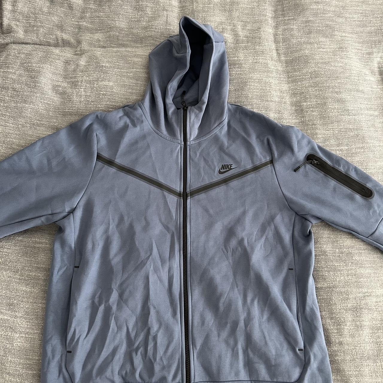 Navy Nike Tech jacket size XL Brand new - Depop