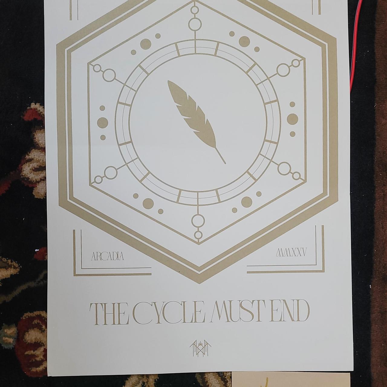 Sleep Token The Cycle Must End, Feathered Host EIA... | Depop