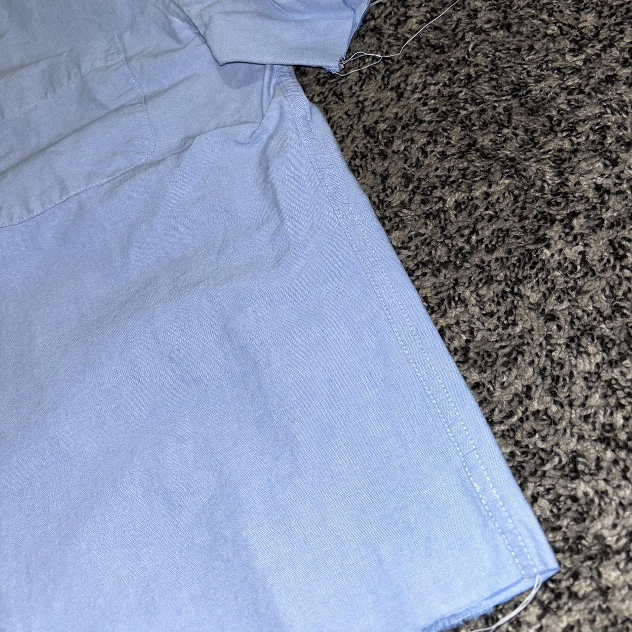 Merona - Cropped Button-up T-shirt - Depop