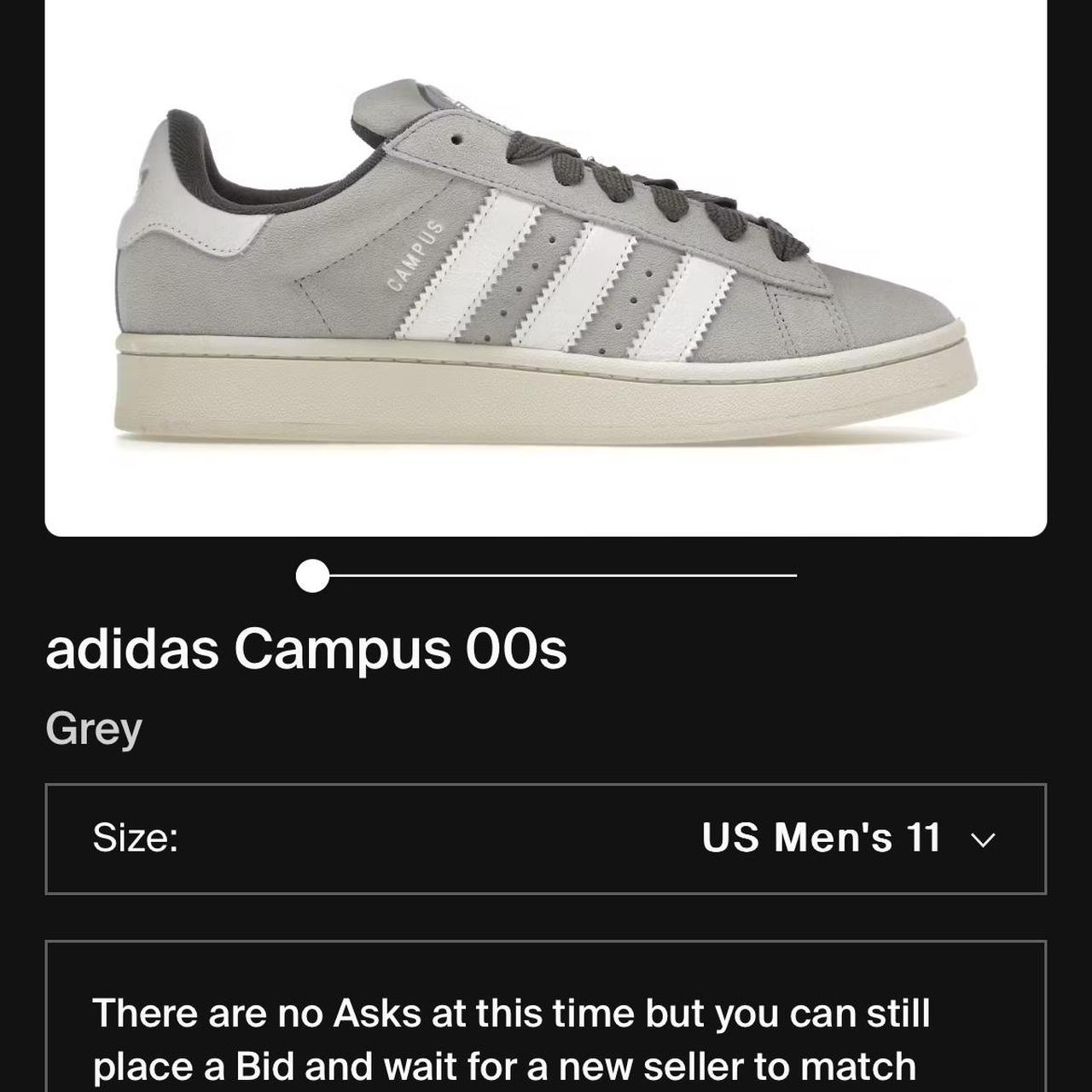 Grey Adidas campus shoes, rare colorway, brand new... - Depop