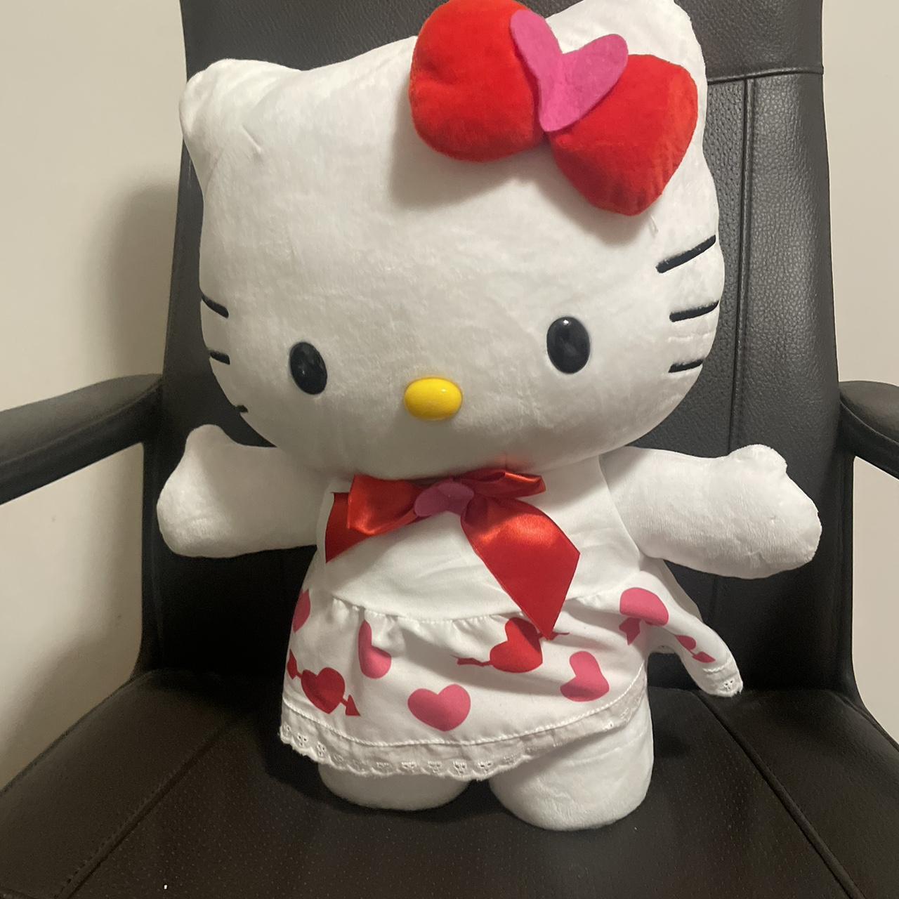 Hello Kitty Stand Up Plush - about a foot and a... | Depop