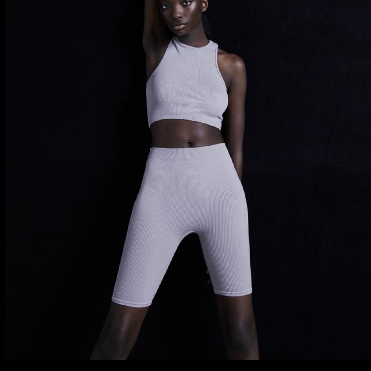 Zara Women's Purple Shorts | Depop