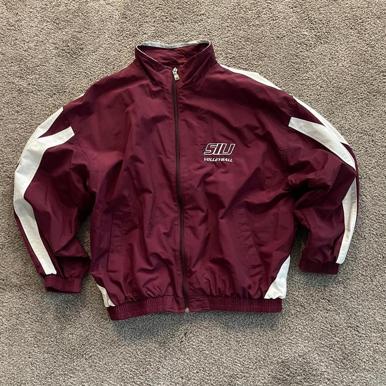 XL Vintage VolleyBall Russel Jacket - Depop