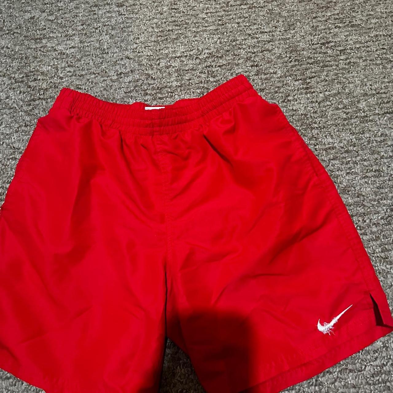 Nike red shorts #nike | Depop