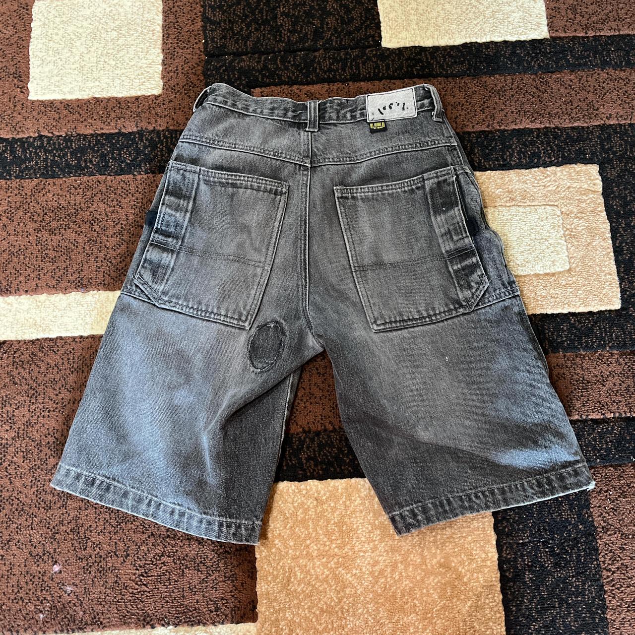 Stone wash grey jorts All purpose great for the... - Depop