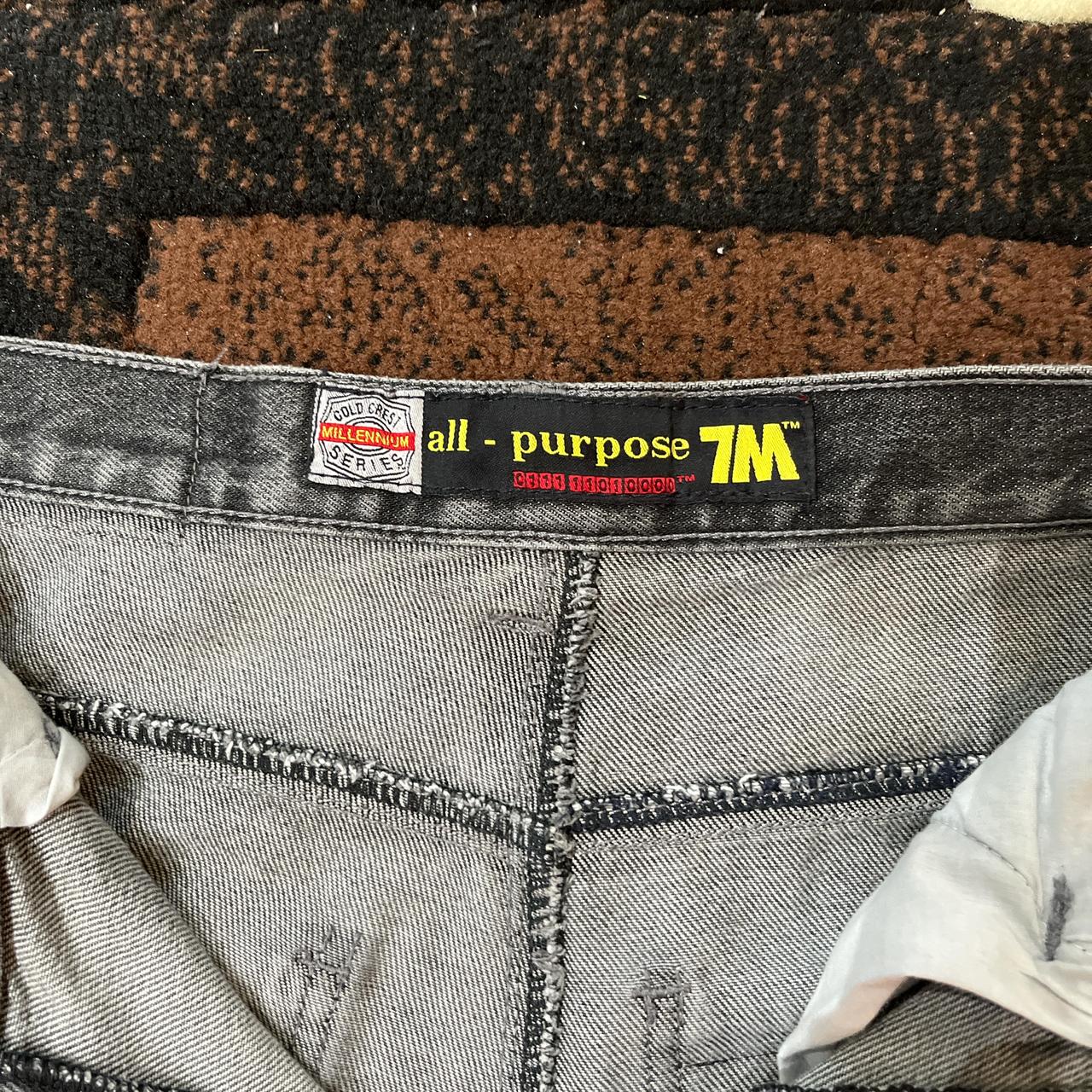 Stone wash grey jorts All purpose great for the... - Depop