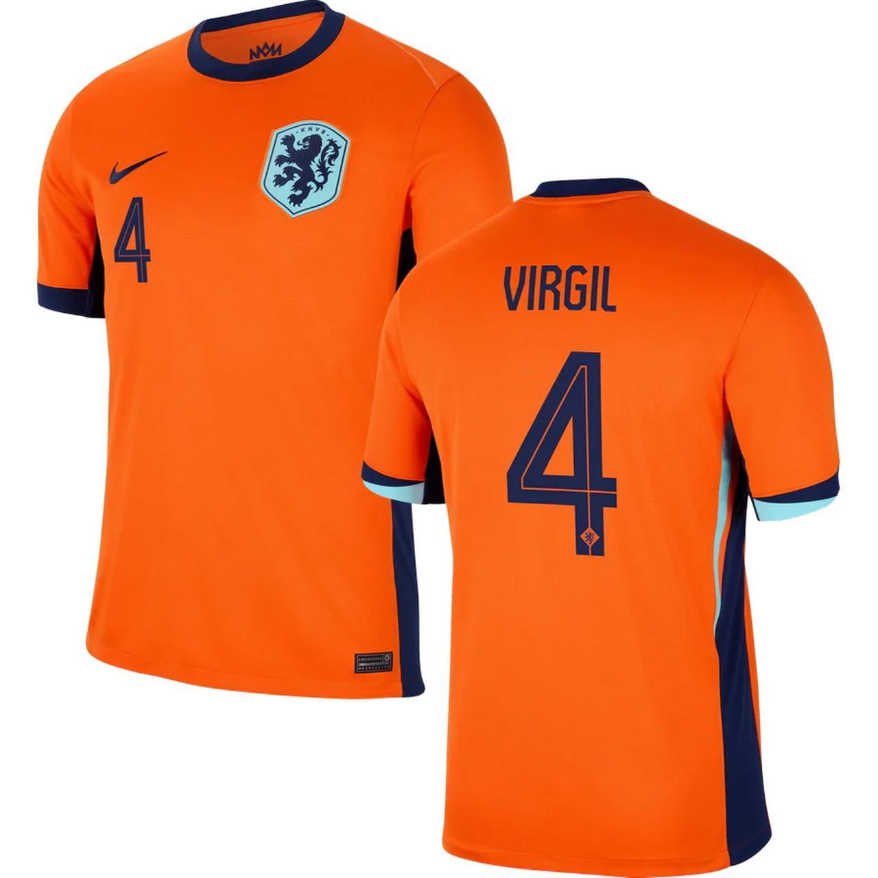 Netherlands National Team Virgil van Dijk 2024 Home... | Depop
