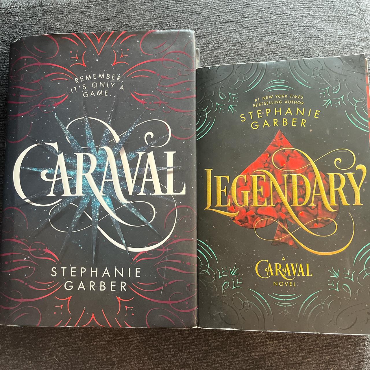 caraval and legendary - books of the caraval fantasy... - Depop