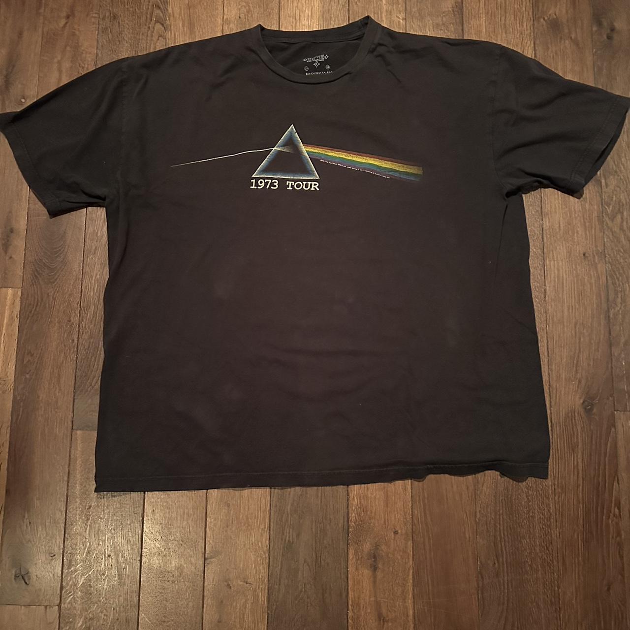 1971 Pink Floyd Tour T-Shirt - Depop