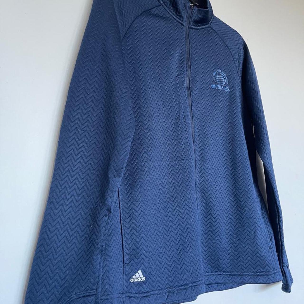 Adidas Textured Jacket Unisex Top Quality Color... - Depop