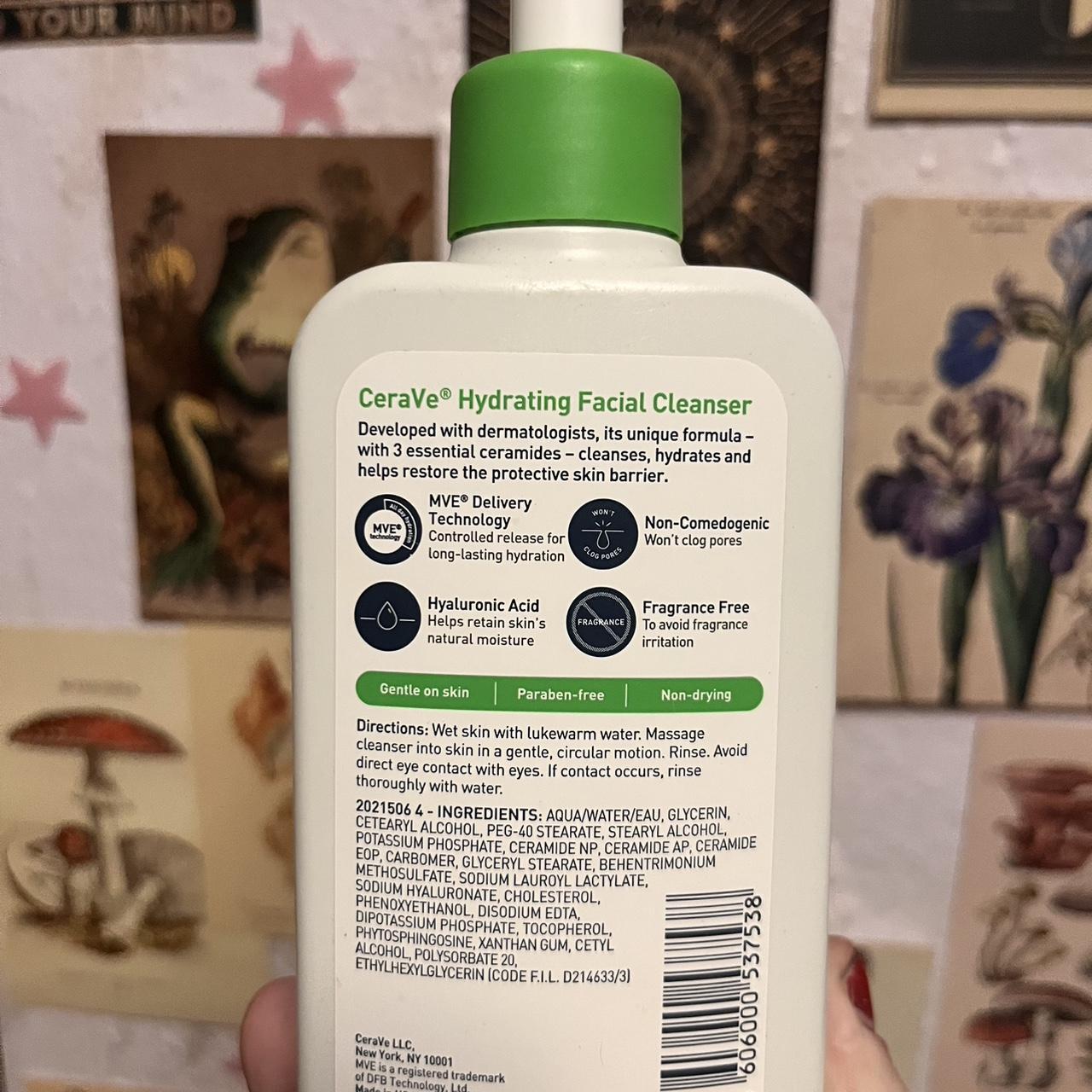 CeraVe Hydrating facial cleanser For normal-dry... - Depop