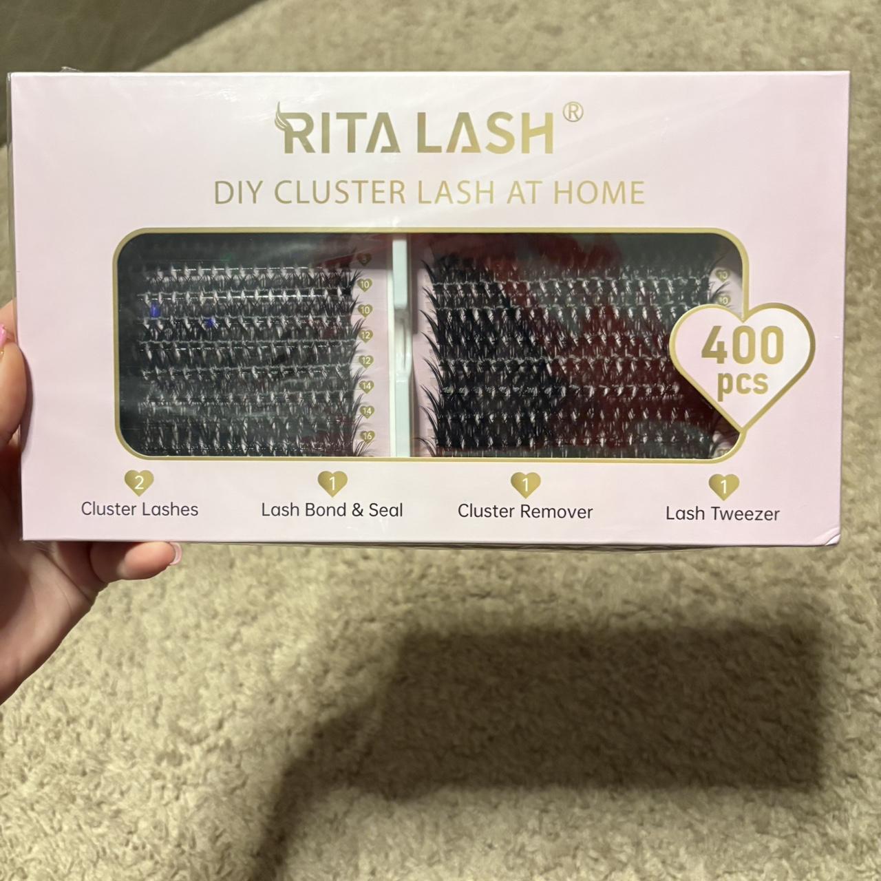 Rita Lash cluster lashes in black #LashExtensions | Depop