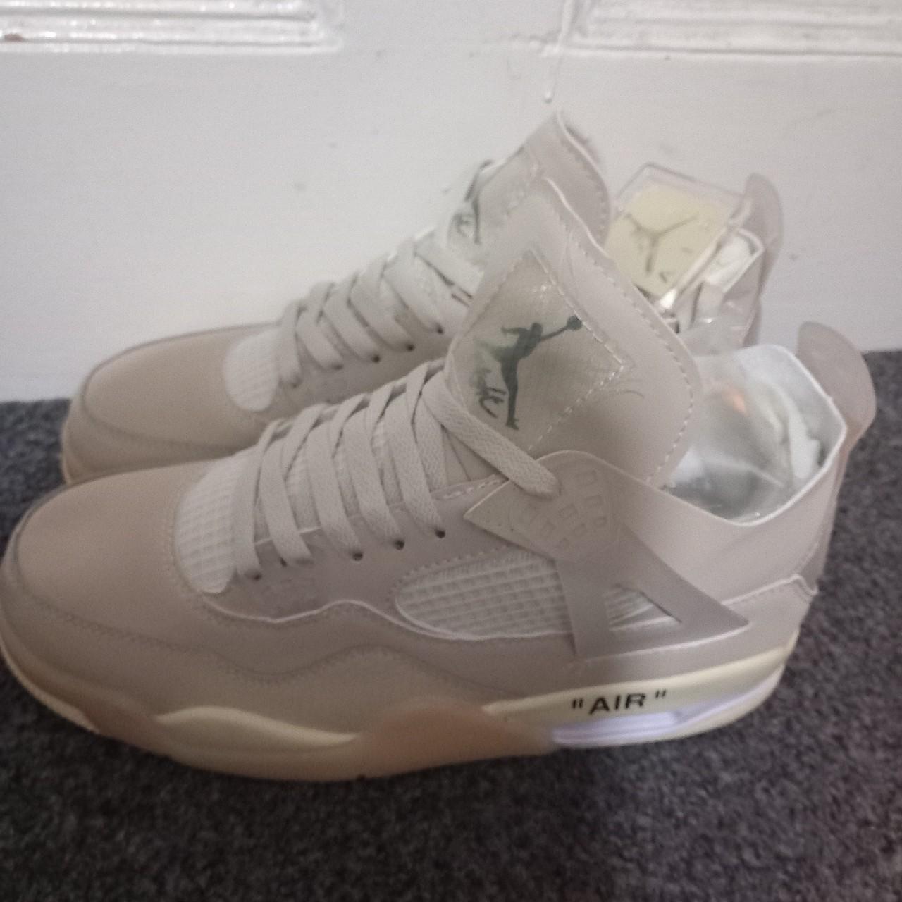 Jordan 4 Sail cream Brand new - Depop
