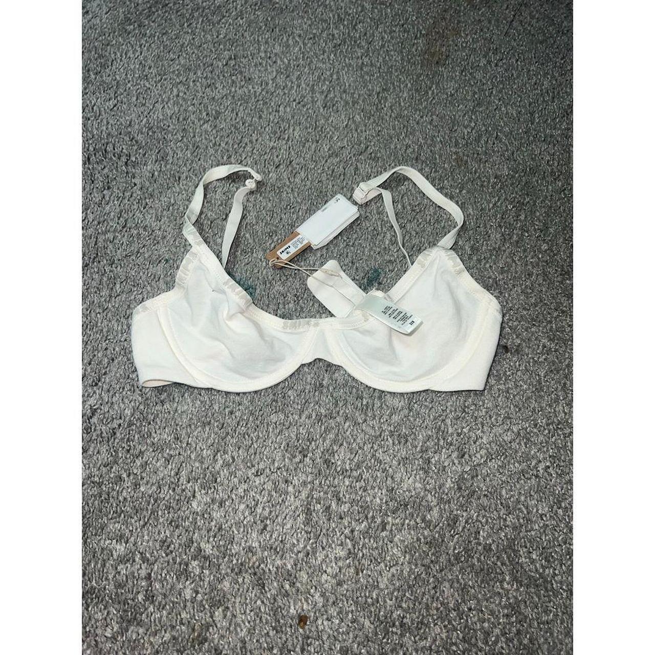 Skims cotton underwire bra 32B - Size 32B Skims Bra... - Depop