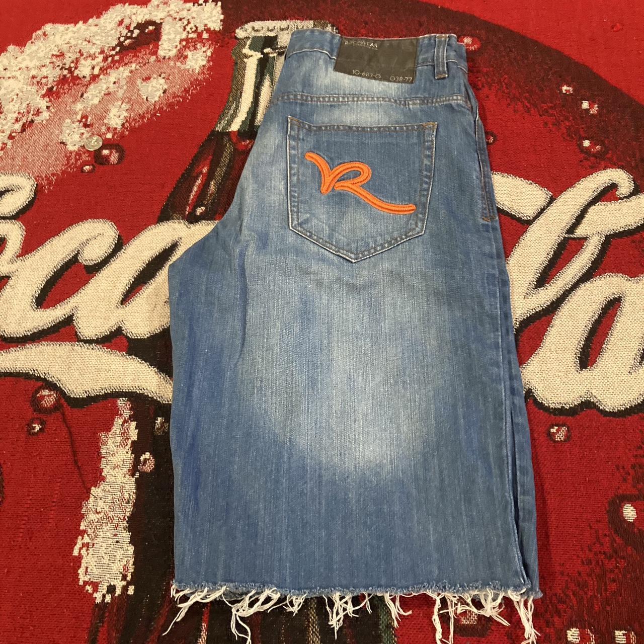 Fire rocawear jorts Size 36w Amazing condition No... - Depop