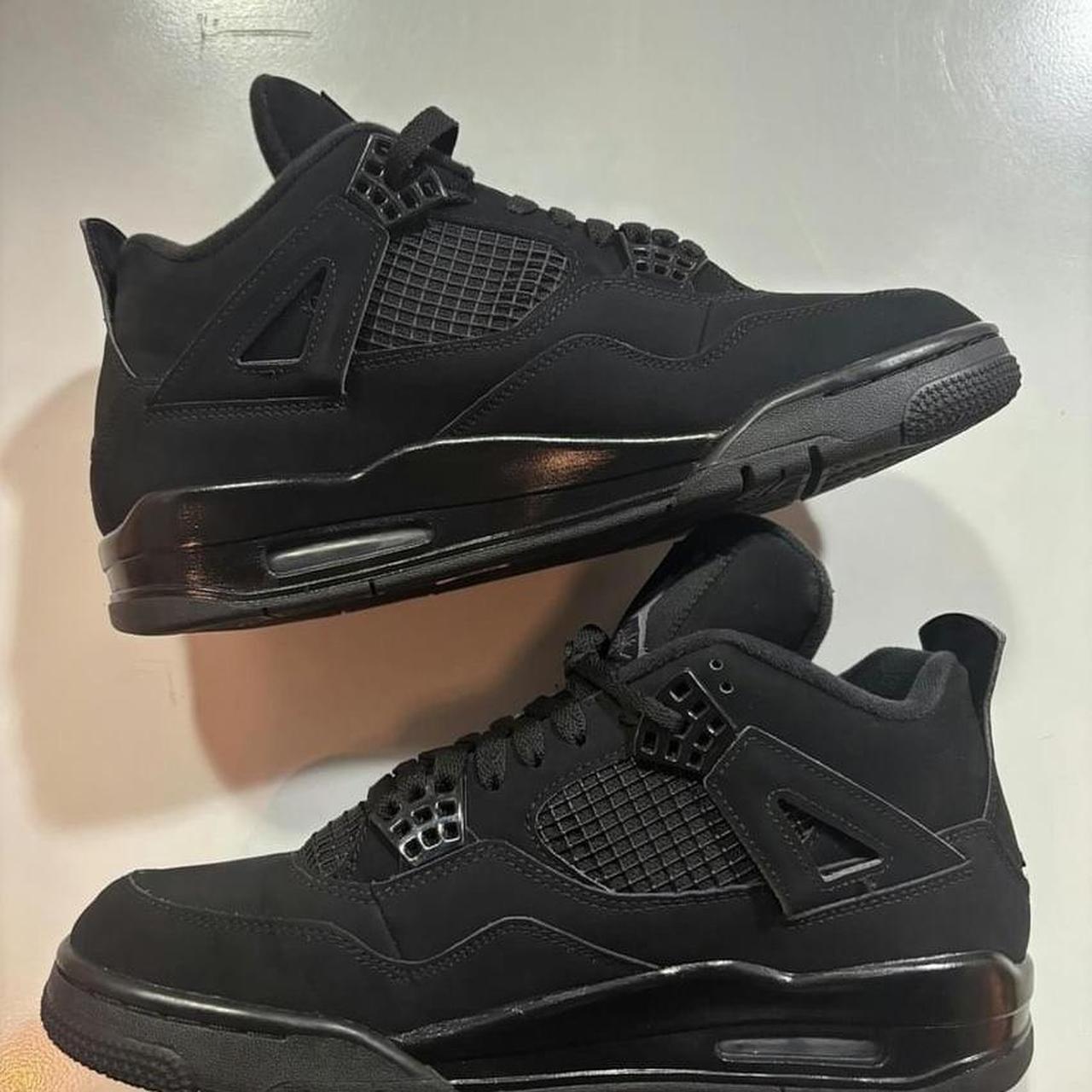 Jordan 4 Black Cats 100% Authentic Fast Shipping... - Depop