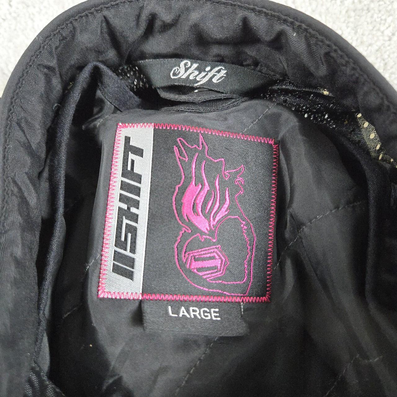 Shift Catalina Motorcycle Jacket Womens Large Black... - Depop