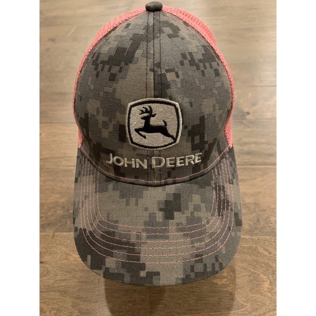 John Deere Womens Tractor Girl Pink Digital Camo... - Depop