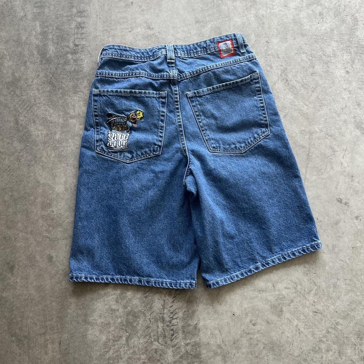 size 28 empyre skater jorts with shoelace belt 24”... | Depop
