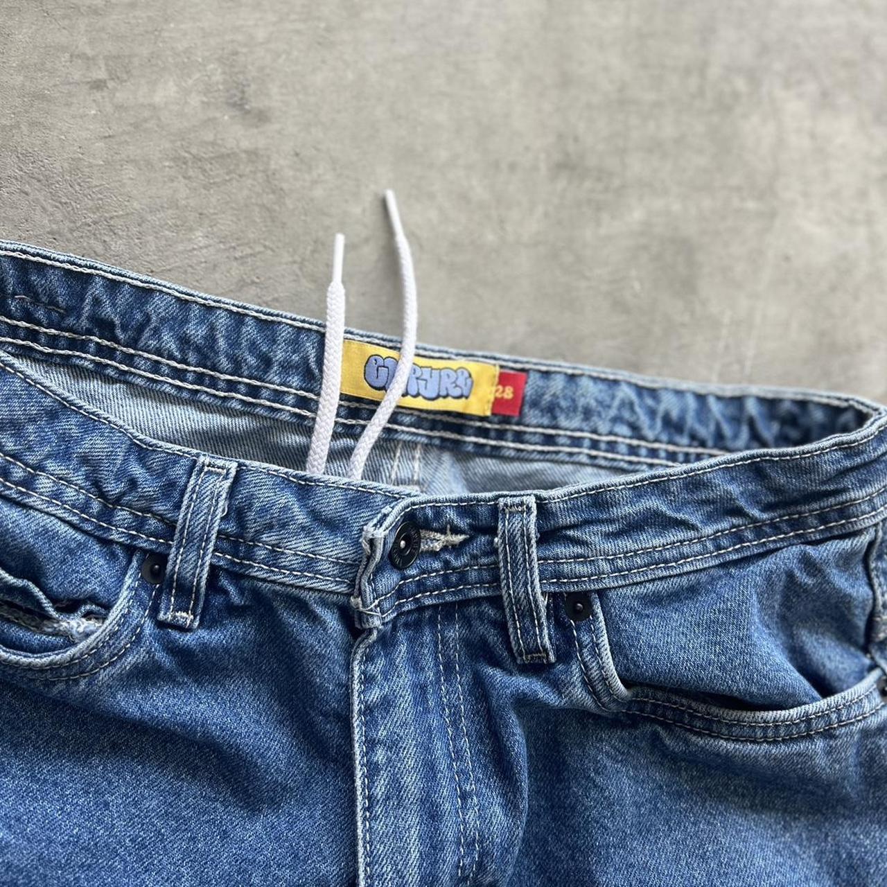 size 28 empyre skater jorts with shoelace belt 24”... | Depop