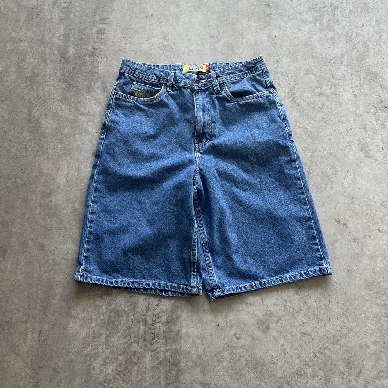 size 28 empyre skater jorts with shoelace belt 24”... | Depop