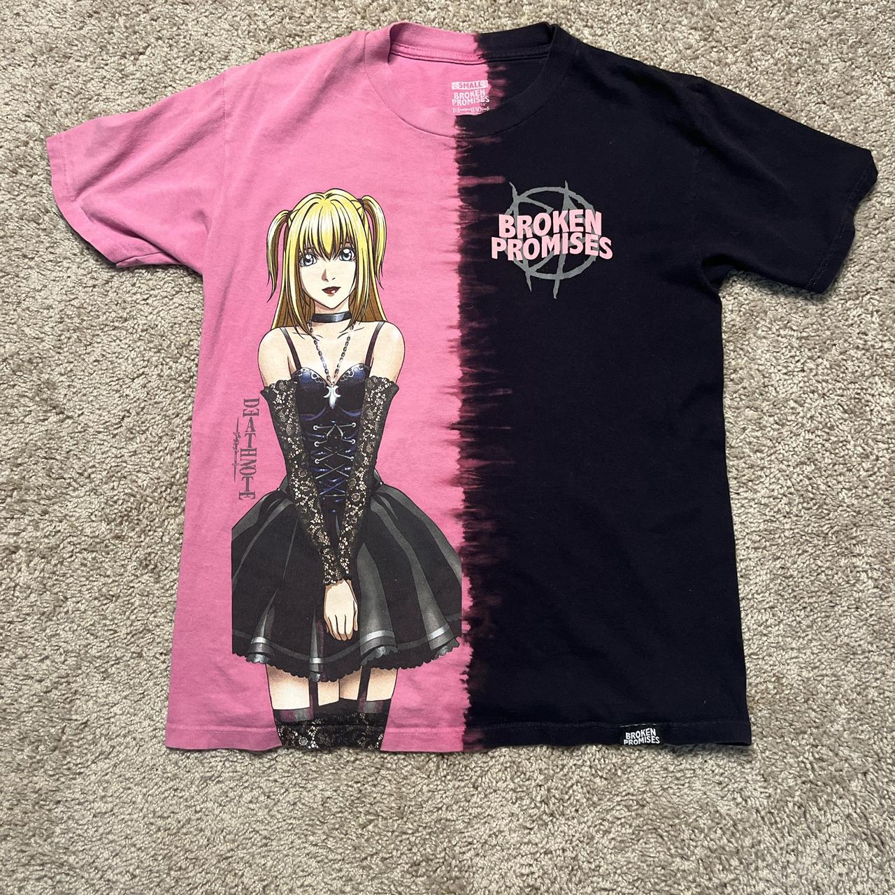 Death note Misa Broken Promises T-shirt - Depop