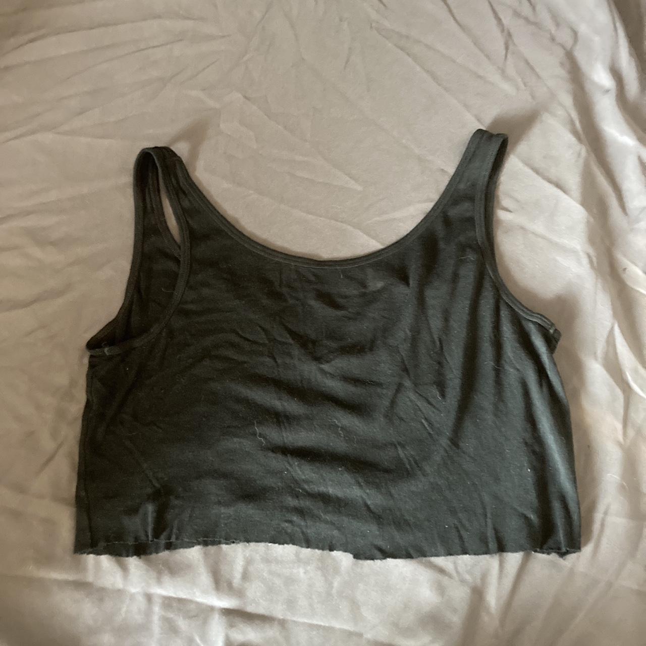 very comfy open crop top no nothing slip out at... - Depop