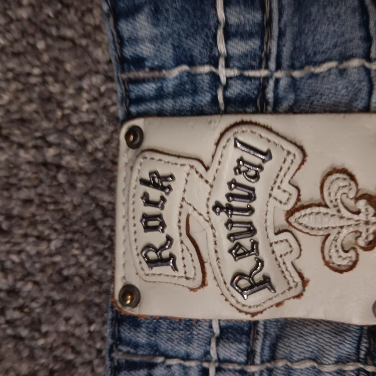 Affliction rock revival size small 36' fits baggy... - Depop