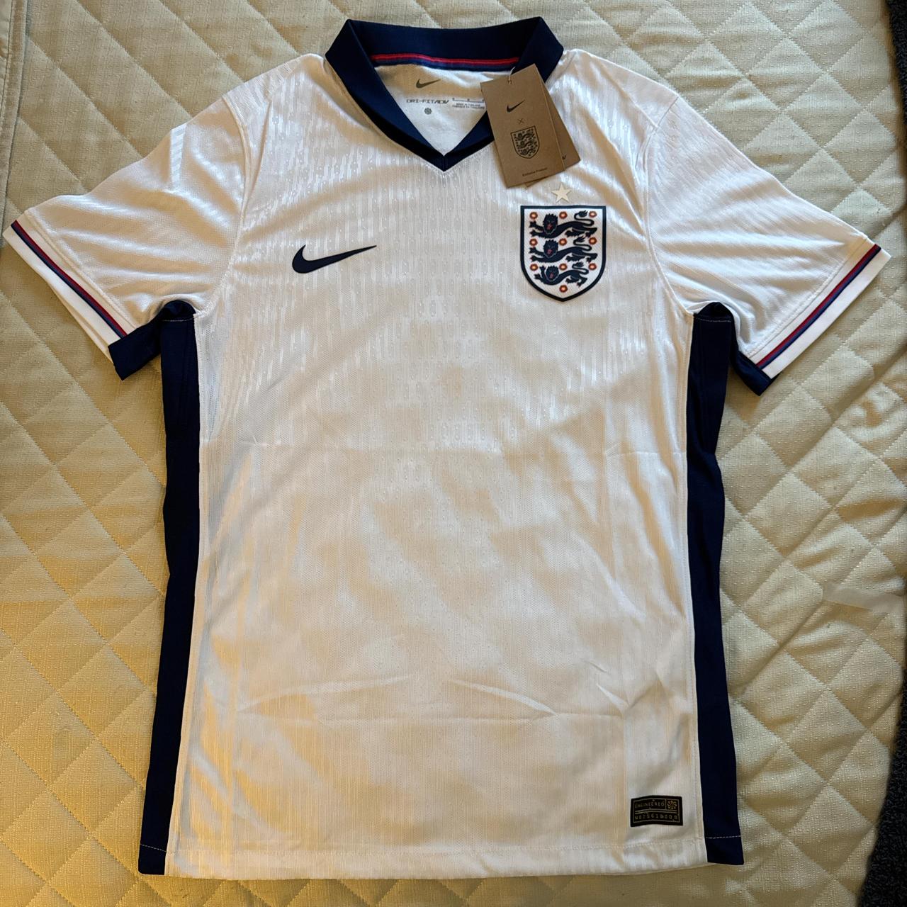 England 2024 Home Kit Authentic player version,... - Depop