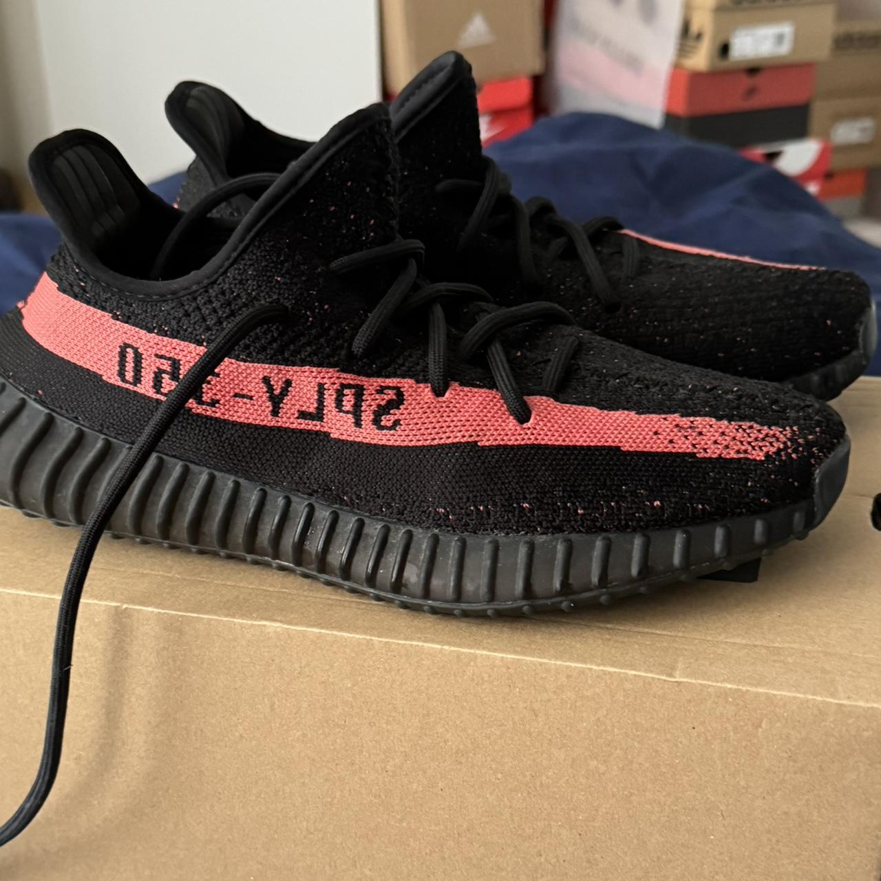 Yeezy 350 Red - Depop