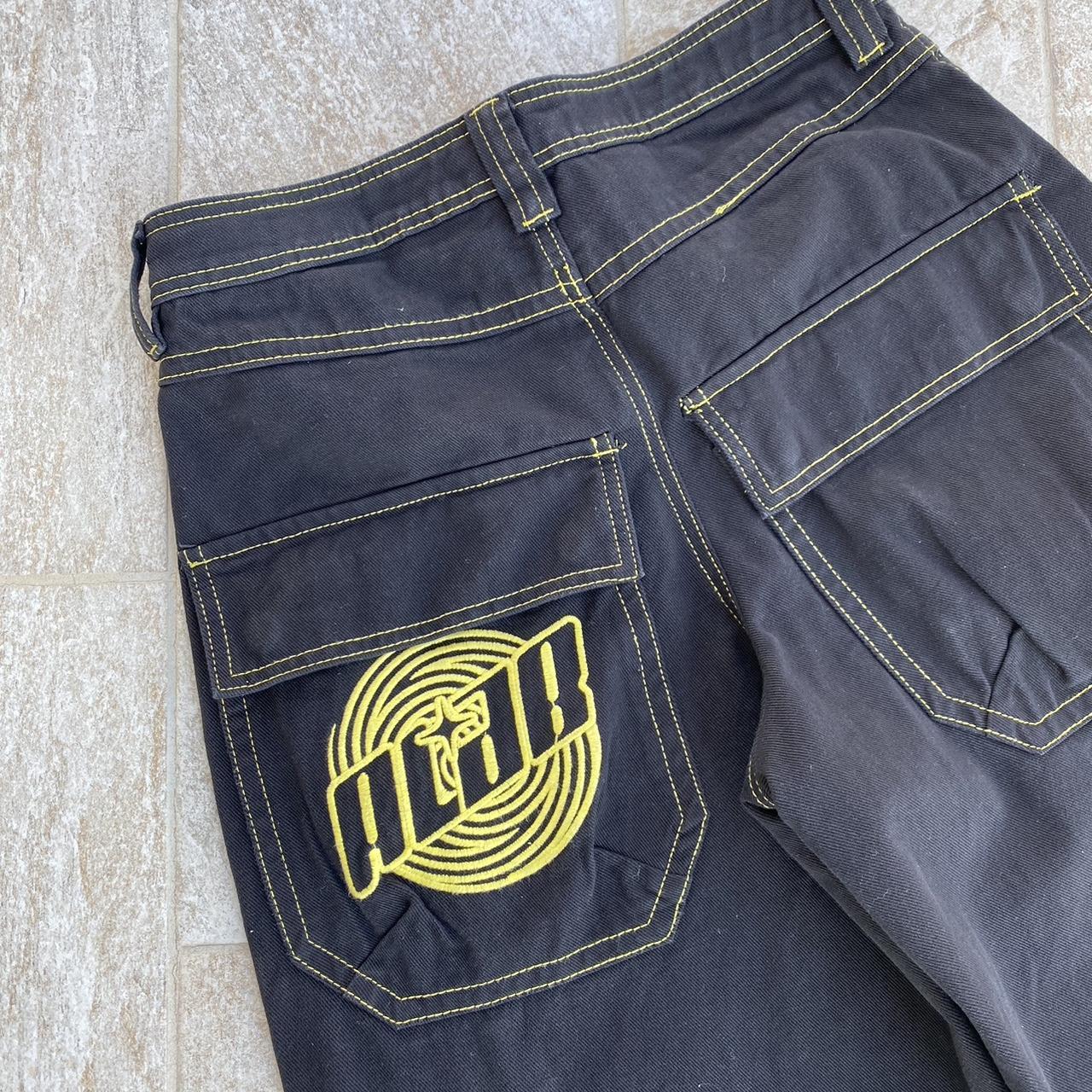 A.Lab Jnco Style Jeans Size: 30 - - Small... - Depop