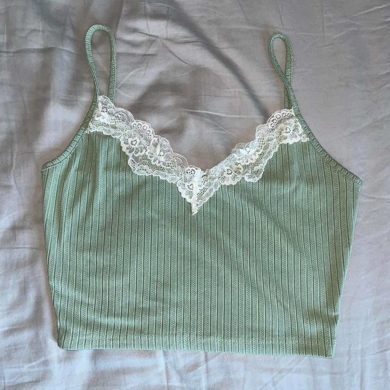 2 peice matching pj set ∙matching tank top and... - Depop