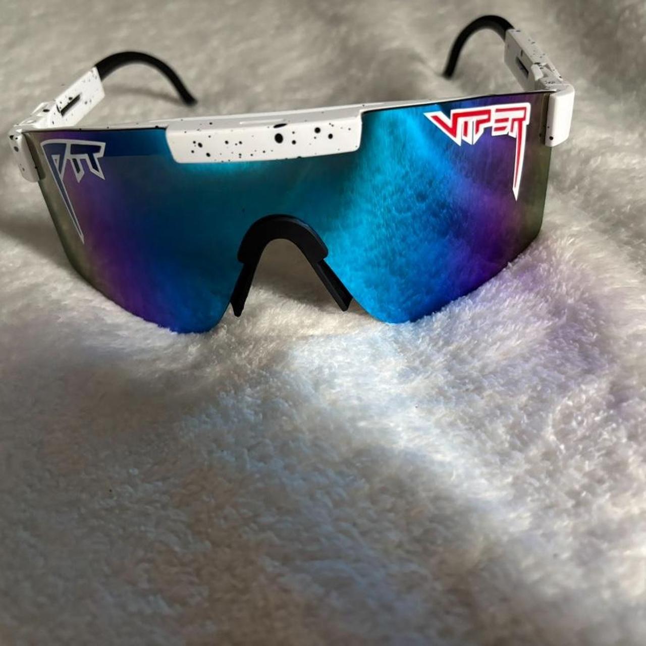 Pit Viper The Merika Sunglasses Polarized Blue Lens... | Depop
