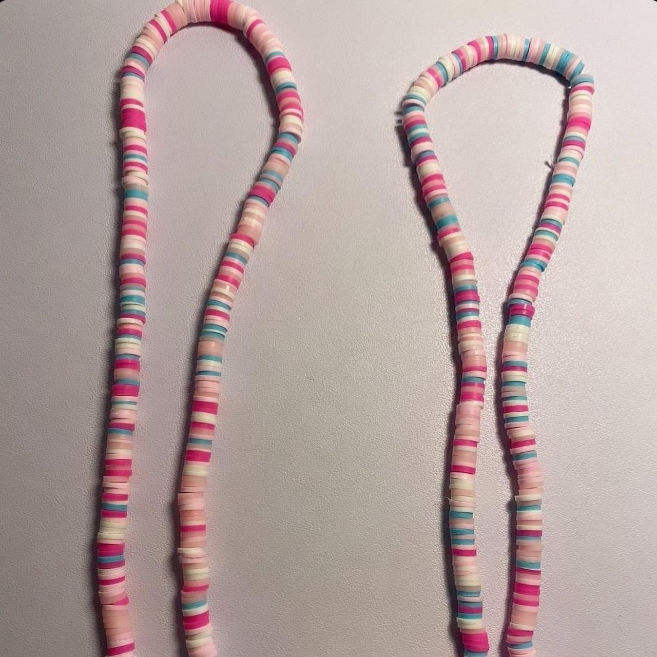 Two clay bead strings set Approx 41cm Never been... - Depop