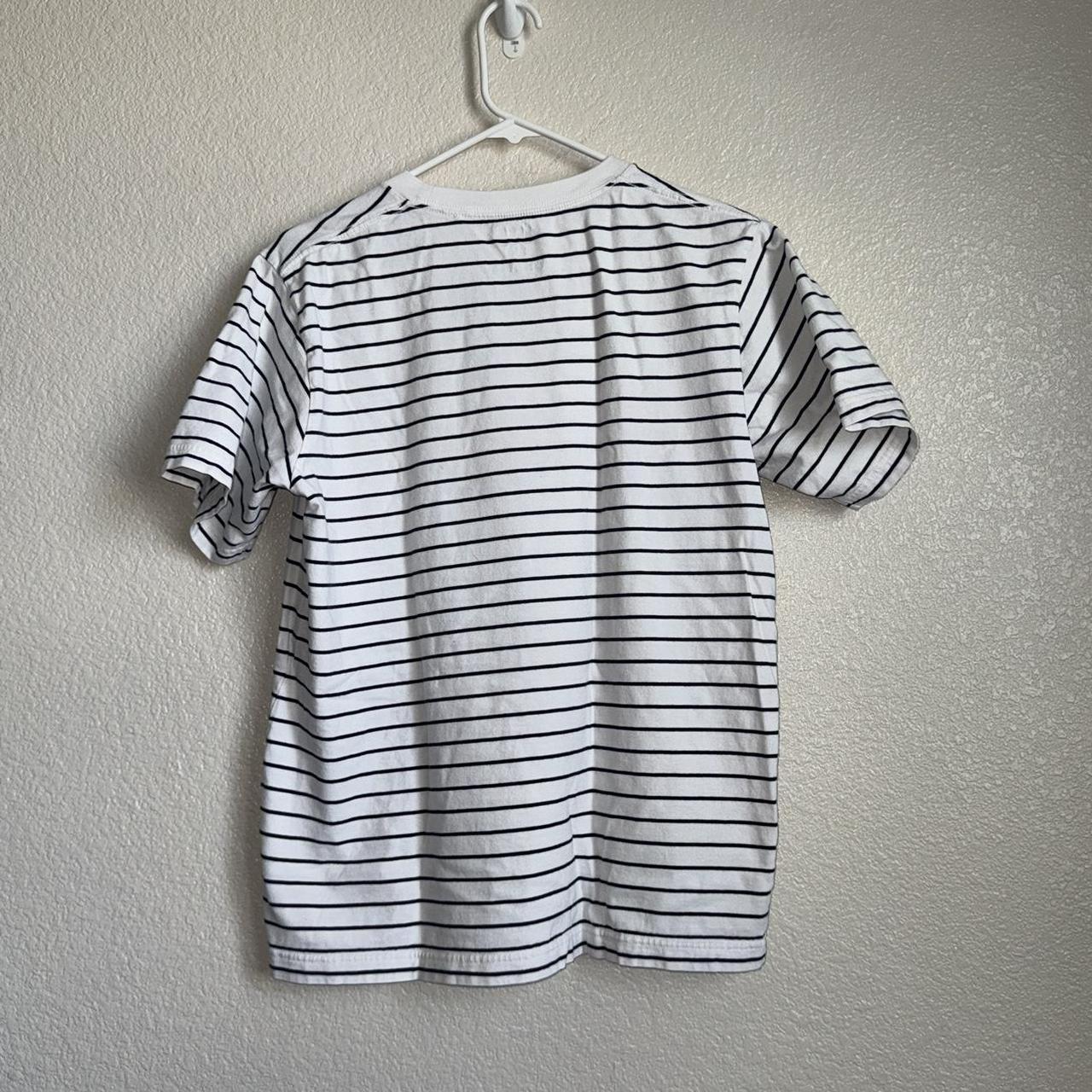 2019 DragonBall x UNIQLO collab Striped ANDROID 18 T... | Depop