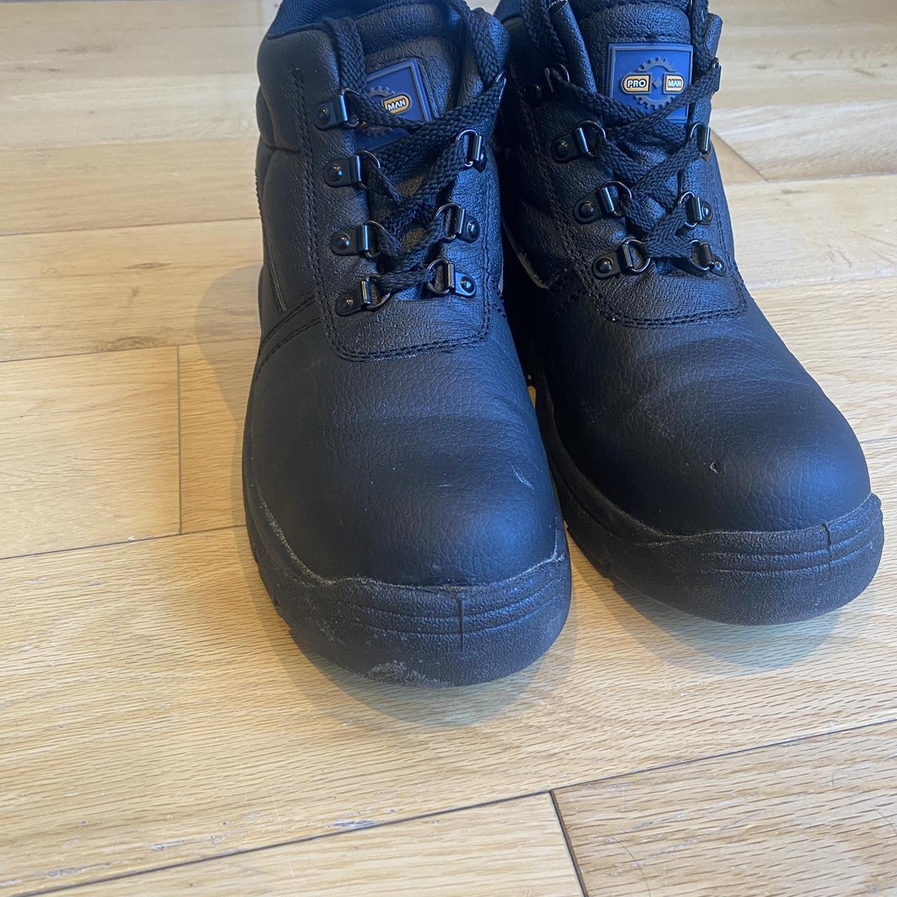 ROCK FALL PRO MAN WORK BOOT Size 7 Steel toe cap... - Depop