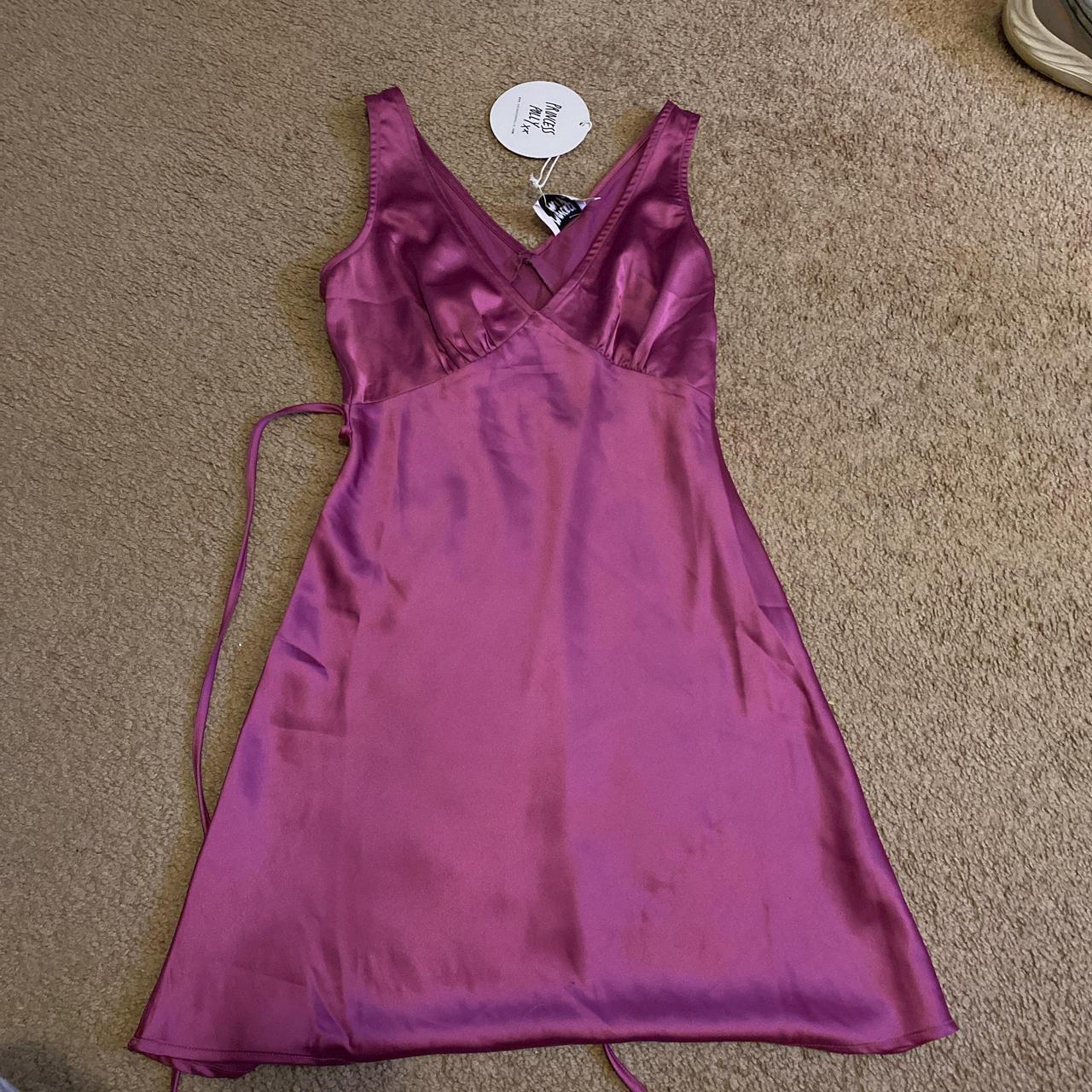 Purple princess Polly mini dress US 2 / xs/s Never... - Depop