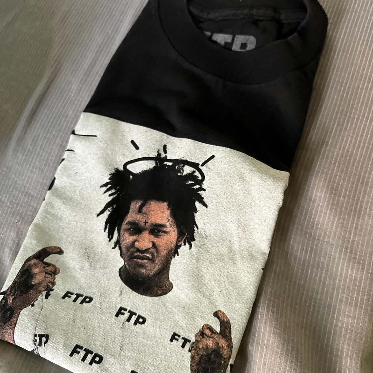 FTP - Fredo Santana Tee Size Small BLACK #FTP - Depop