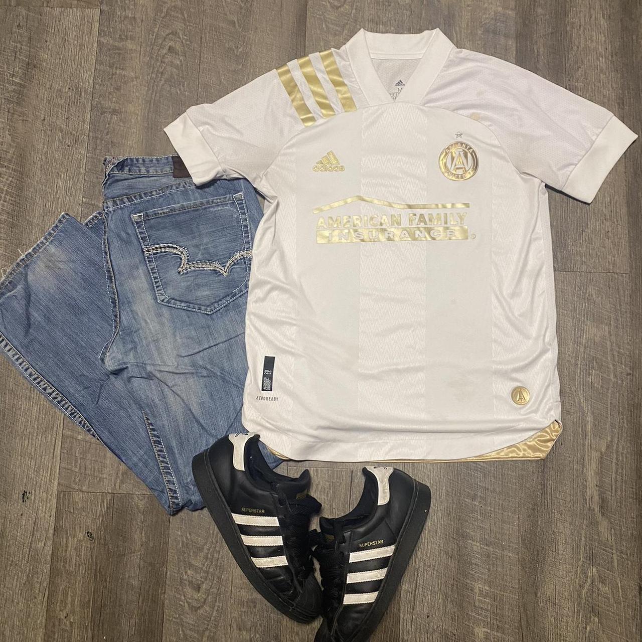 Adidas Atlanta FC 2021 Kit tagged M An amazing... - Depop