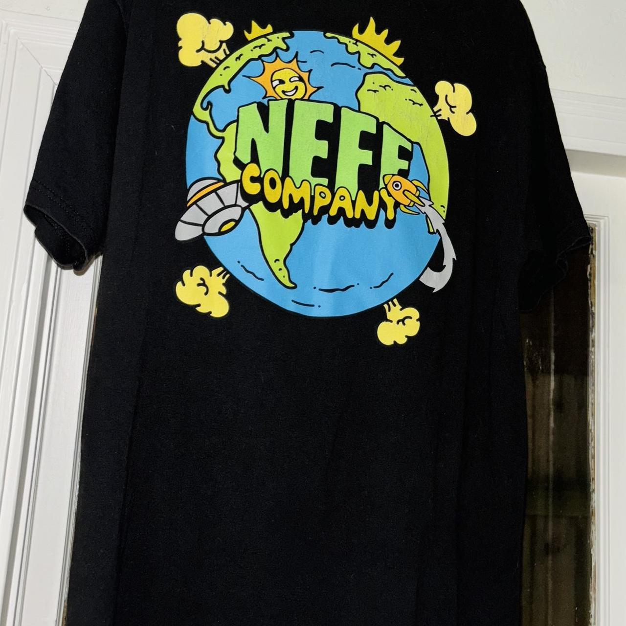 Large Neff Graphic-Tee worn a few times #Neff... - Depop